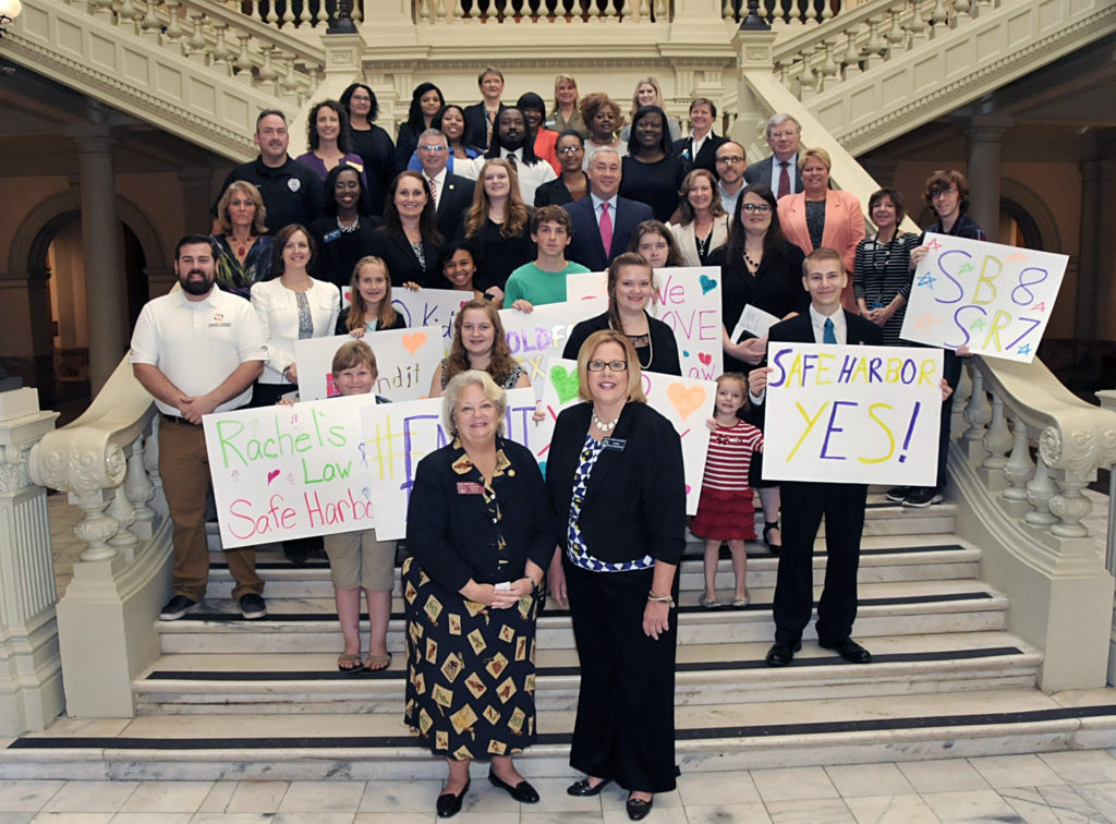 Sen. Renee Unterman Hosts Press Conference to Discuss Safe Harbor for ...